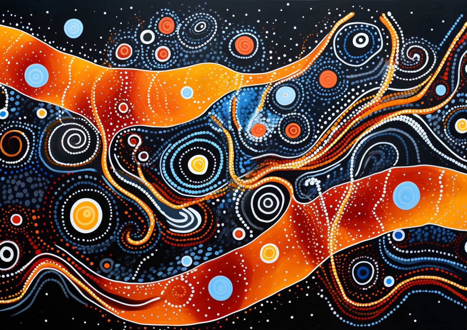 Aboriginal Art ABORIGINAL Print Patterns Art Print Aboriginal Wall Art ...