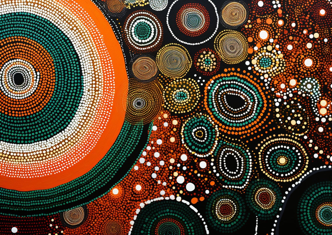 Aboriginal Art ABORIGINAL Print Patterns Art Print Aboriginal Wall Art ...