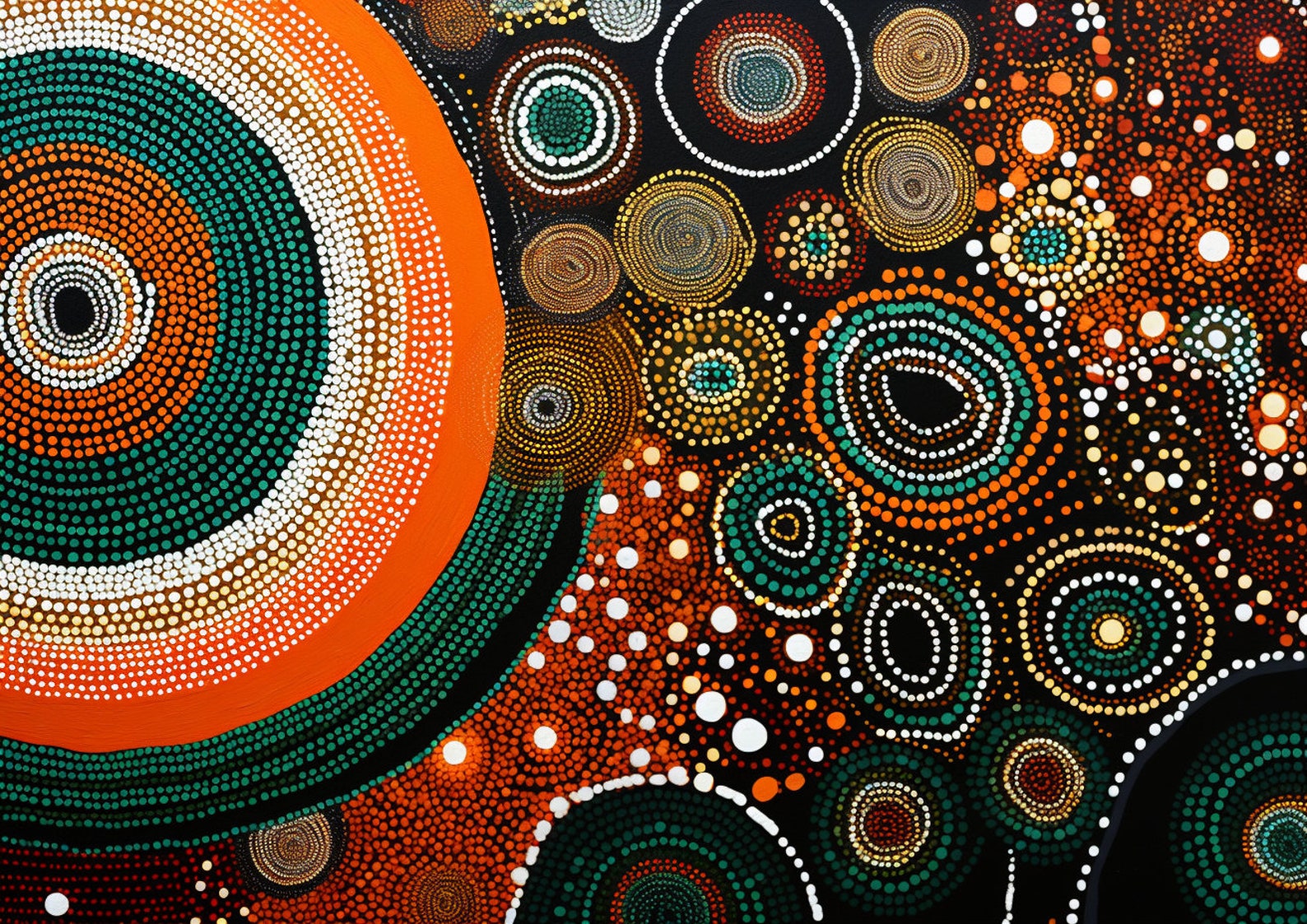 Aboriginal Art ABORIGINAL Print Patterns Art Print Aboriginal Wall Art ...