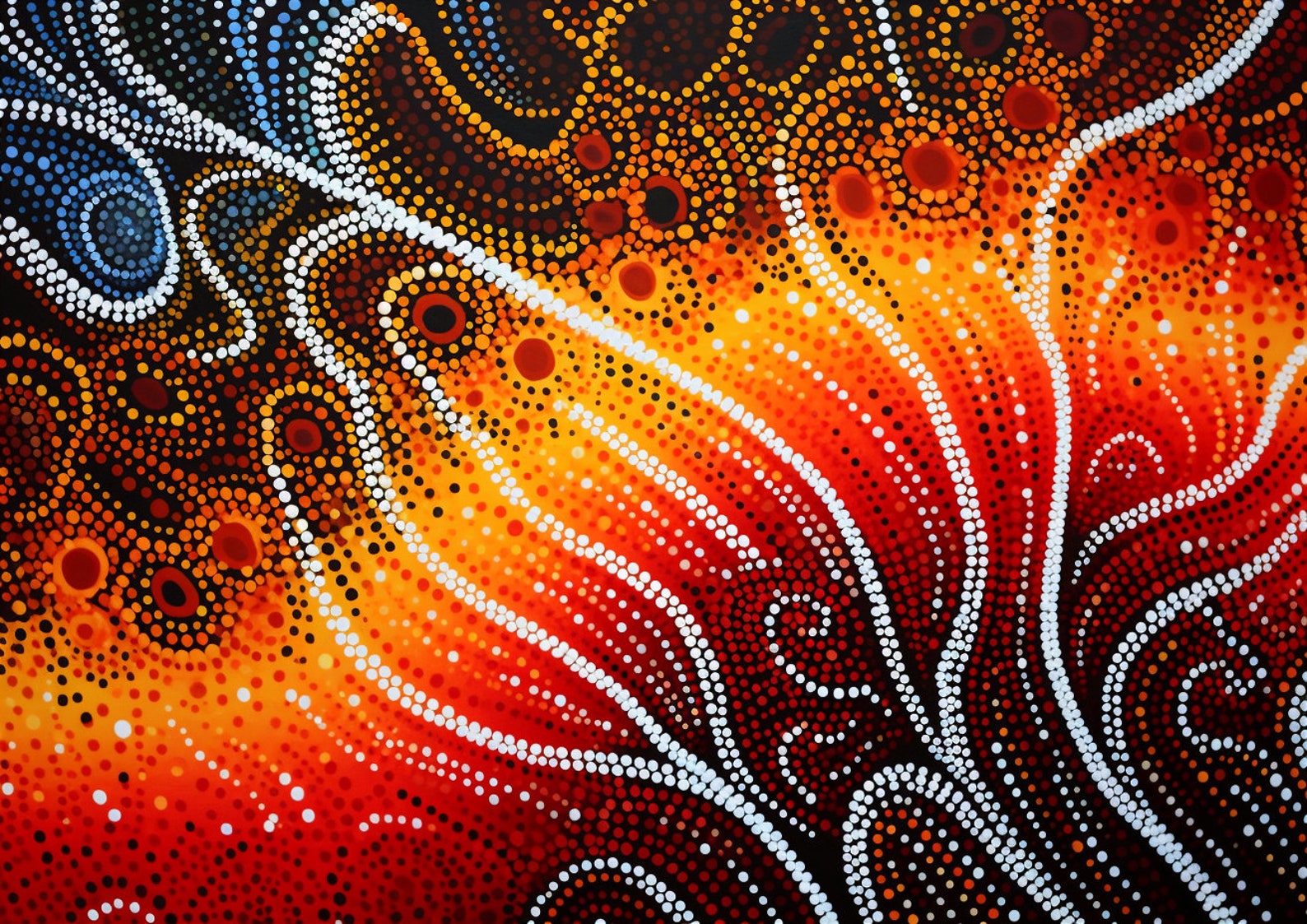 Aboriginal Art ABORIGINAL Print Patterns Art Print Aboriginal Wall Art ...