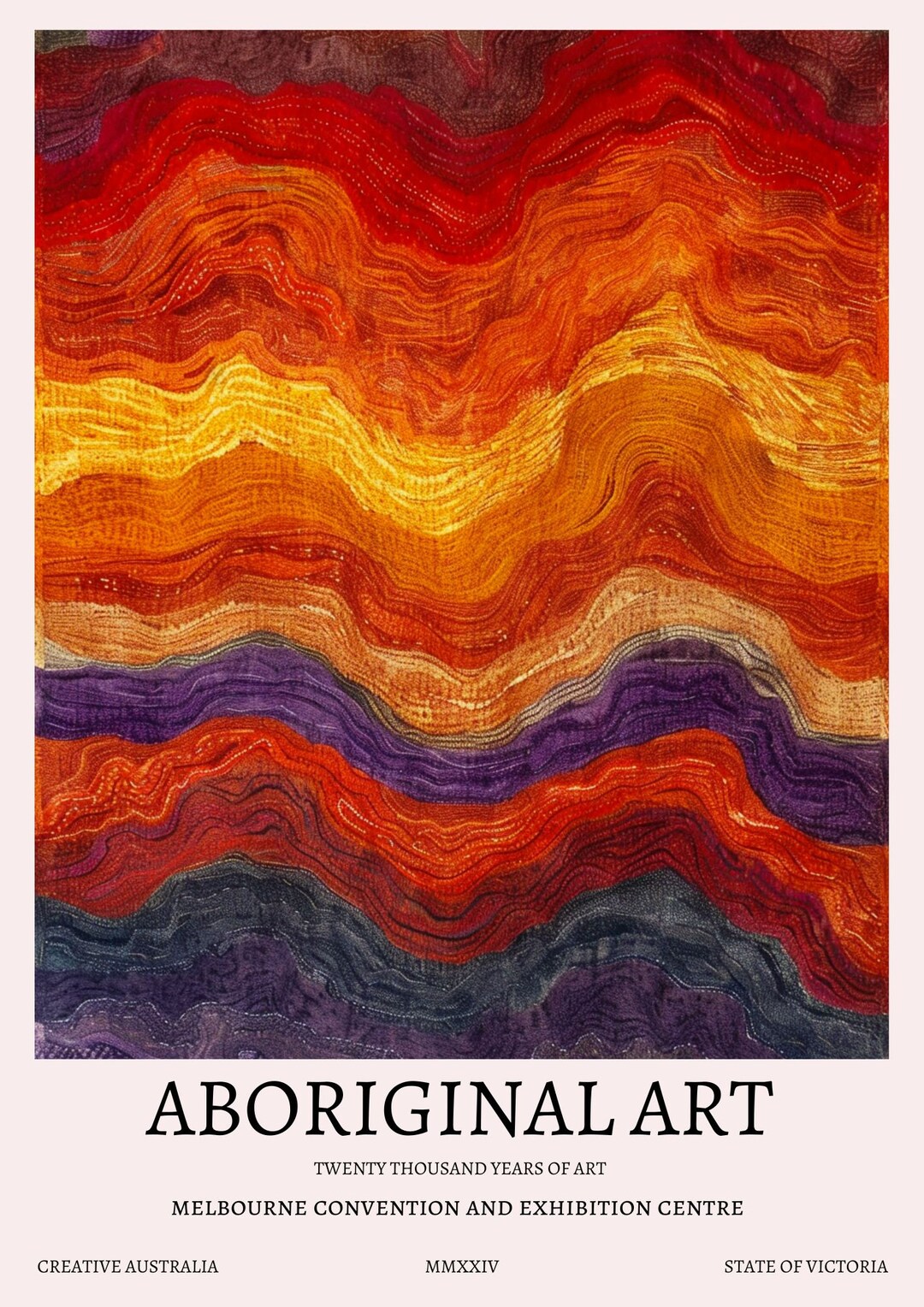 Aboriginal Art Exhibition Poster Prints Print Selection Pretty Wall Art ...