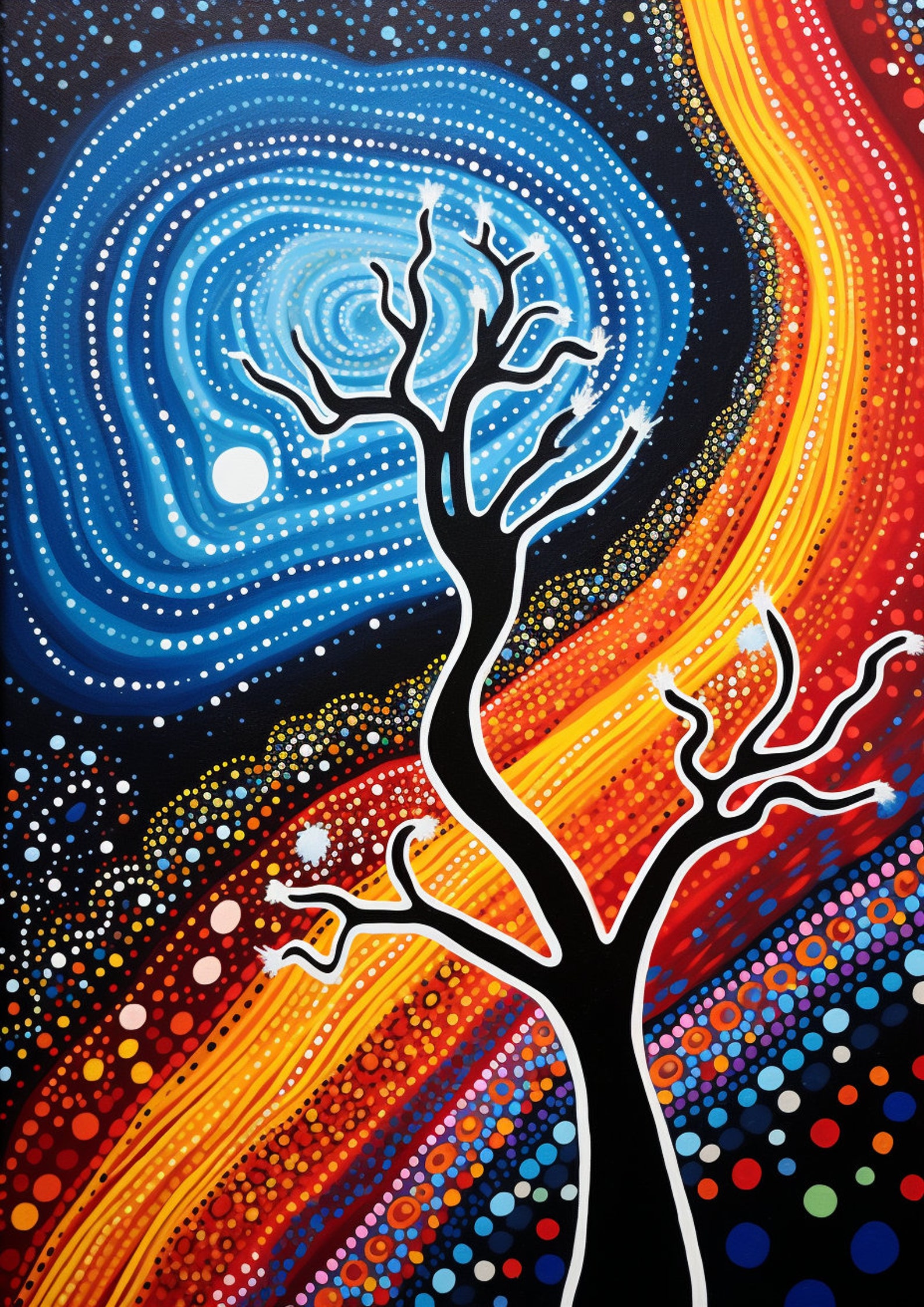 Aboriginal Art ABORIGINAL Print Patterns Art Print Aboriginal Wall Art ...