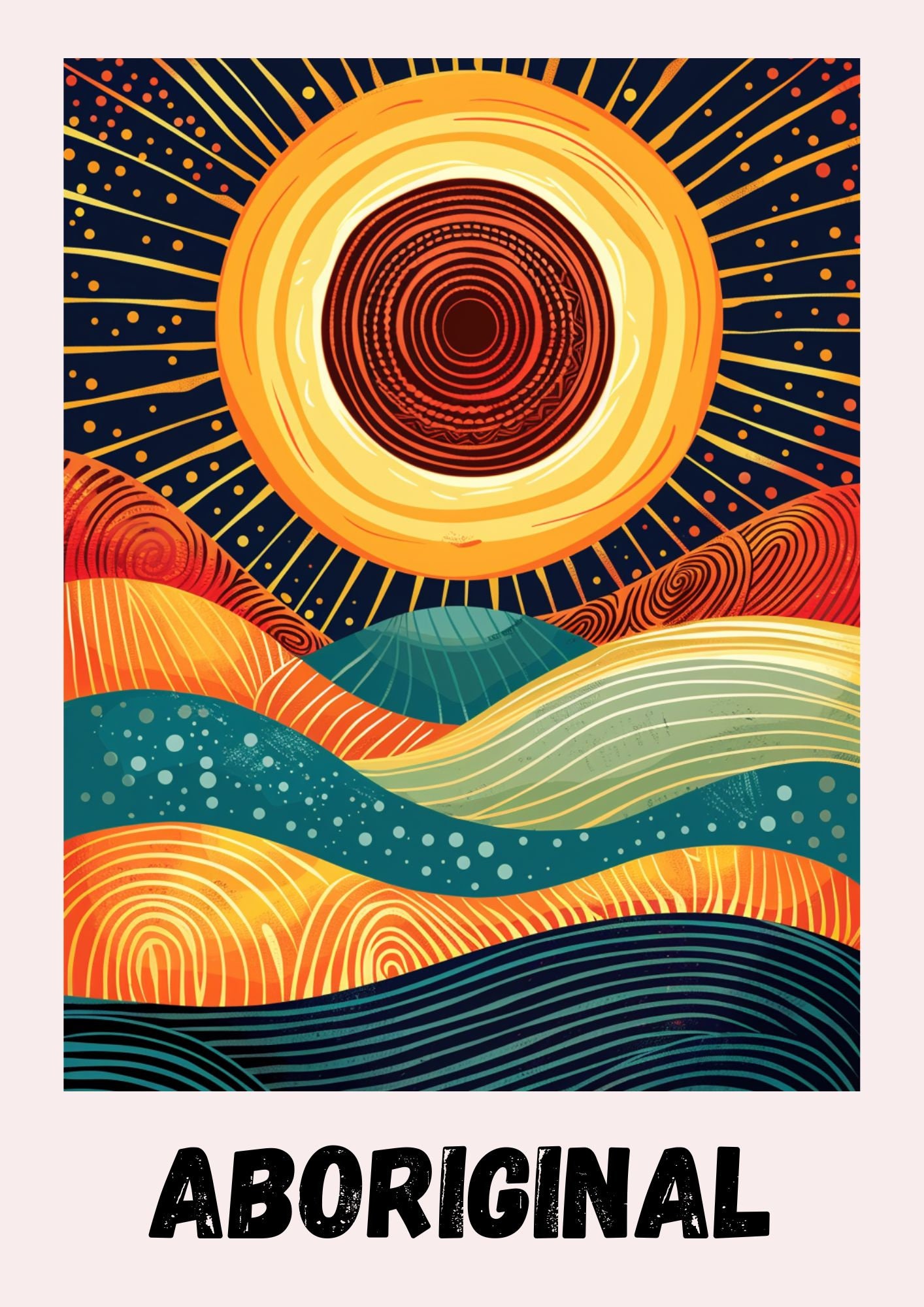 Aboriginal Art Exhibition Poster, Original Art, Aboriginal Prints, Home ...