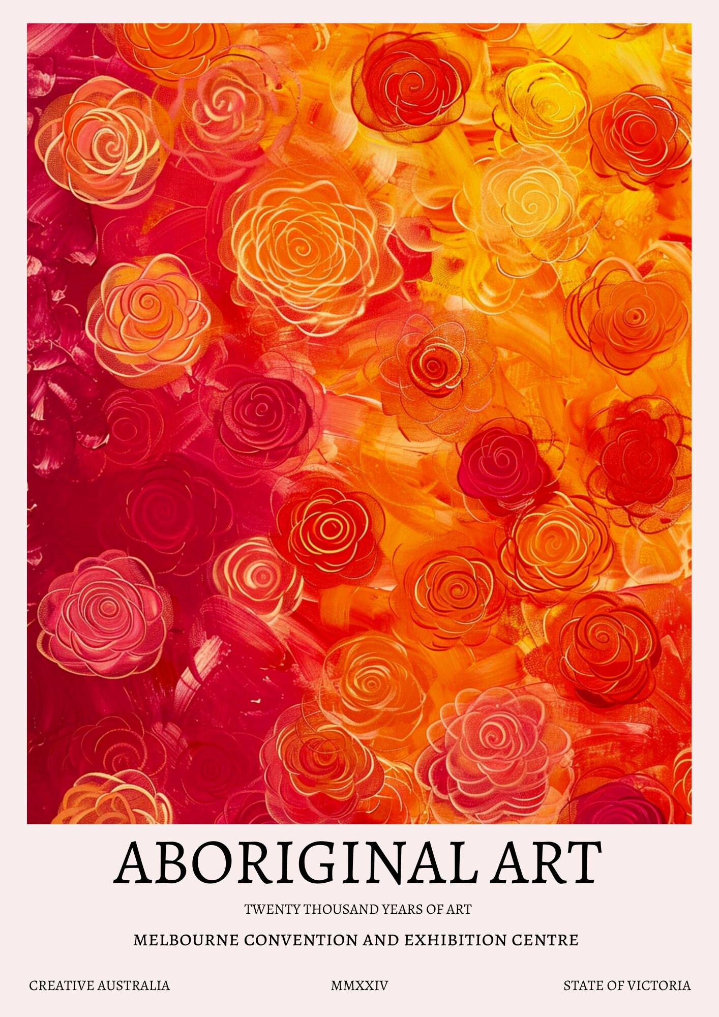Aboriginal Art Exhibition Poster Prints Print Selection Pretty Wall Art ...