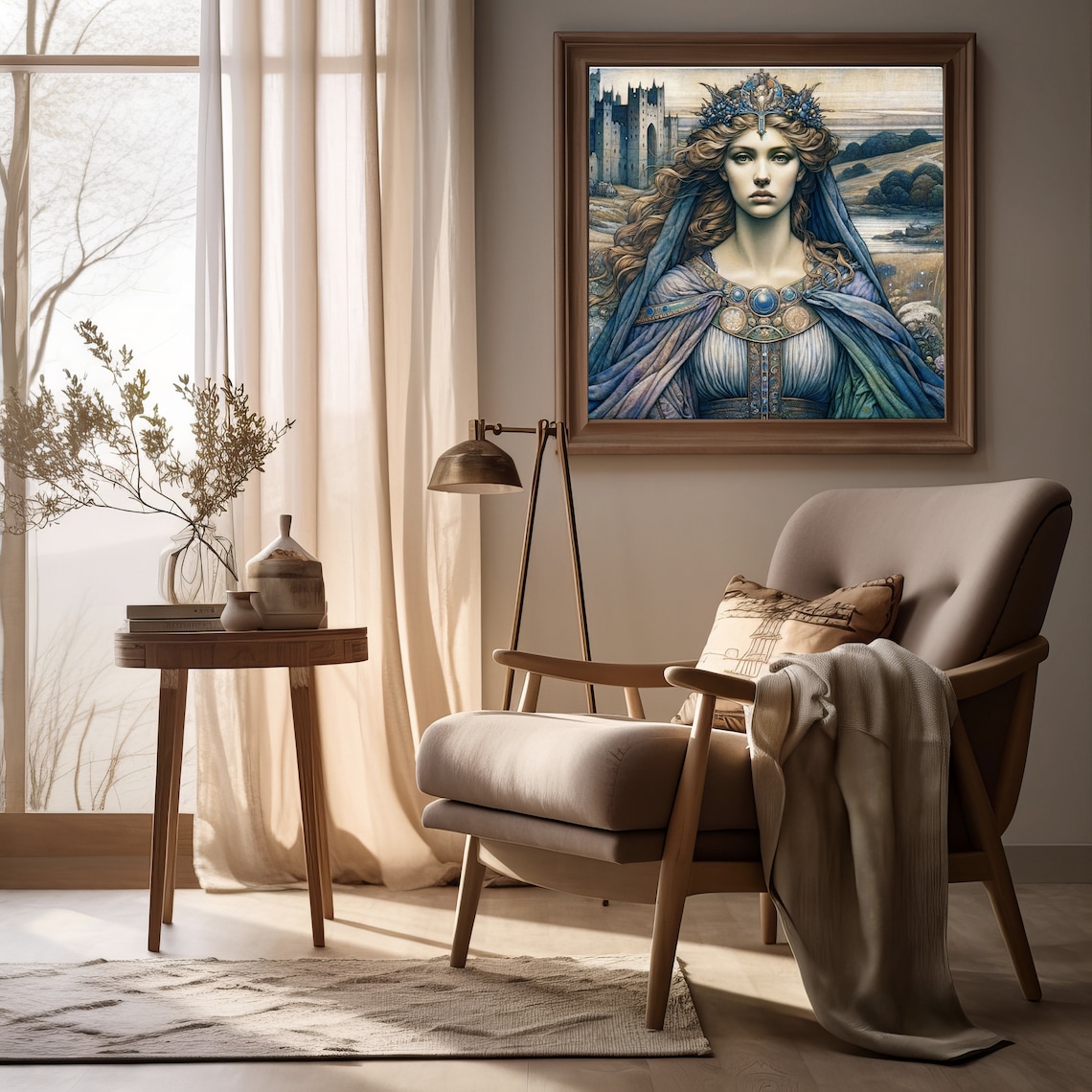 Branwen, Mythical Welsh Goddess: Digital Download, Goddess From Celtic ...