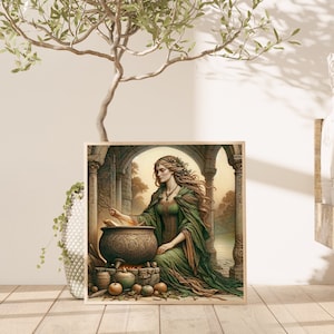 Cerridwen, Mythical Welsh Witch, Goddess Enchantress From Folklore ...