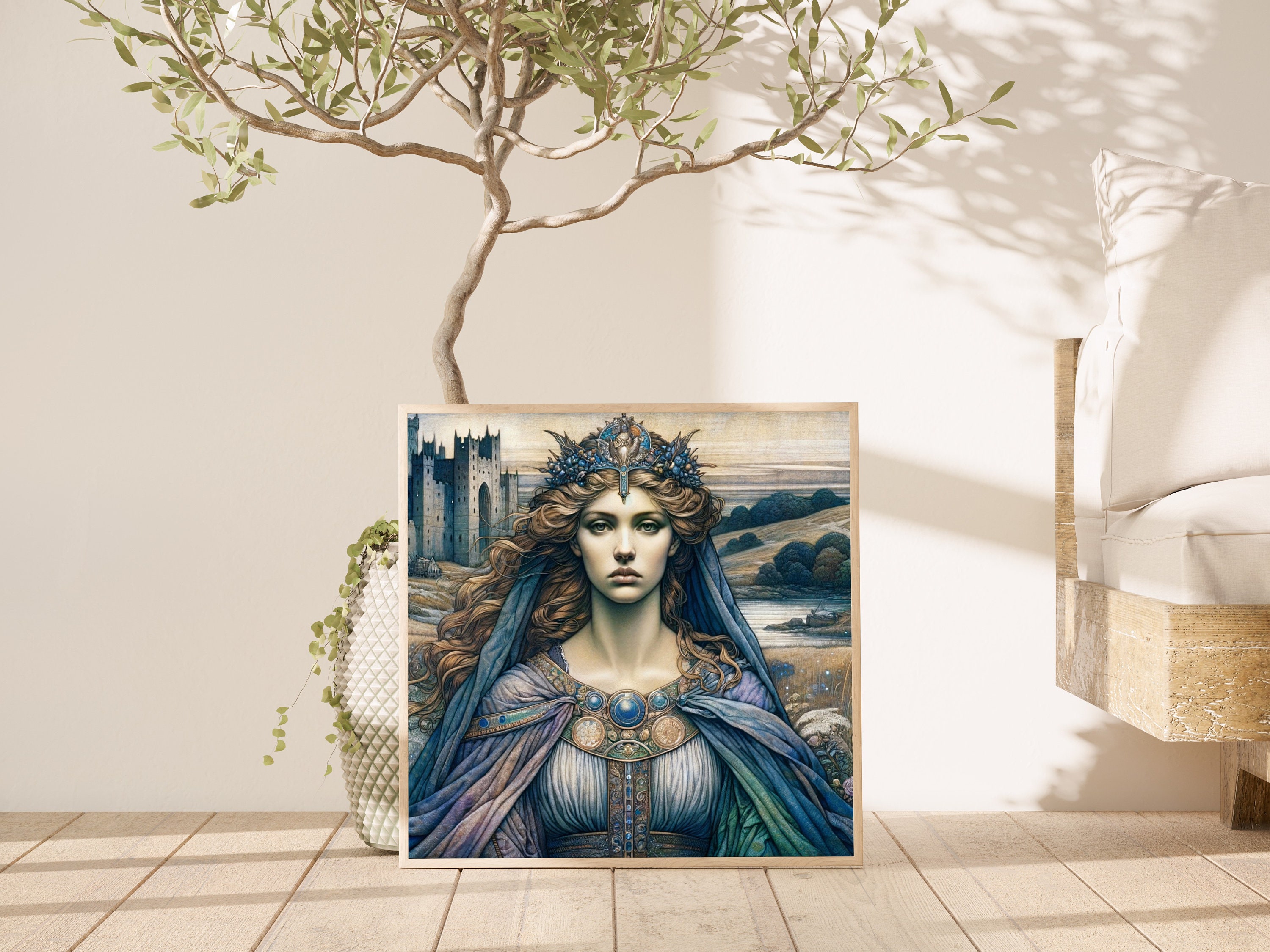 Branwen, Mythical Welsh Goddess: Digital Download, Goddess From Celtic ...