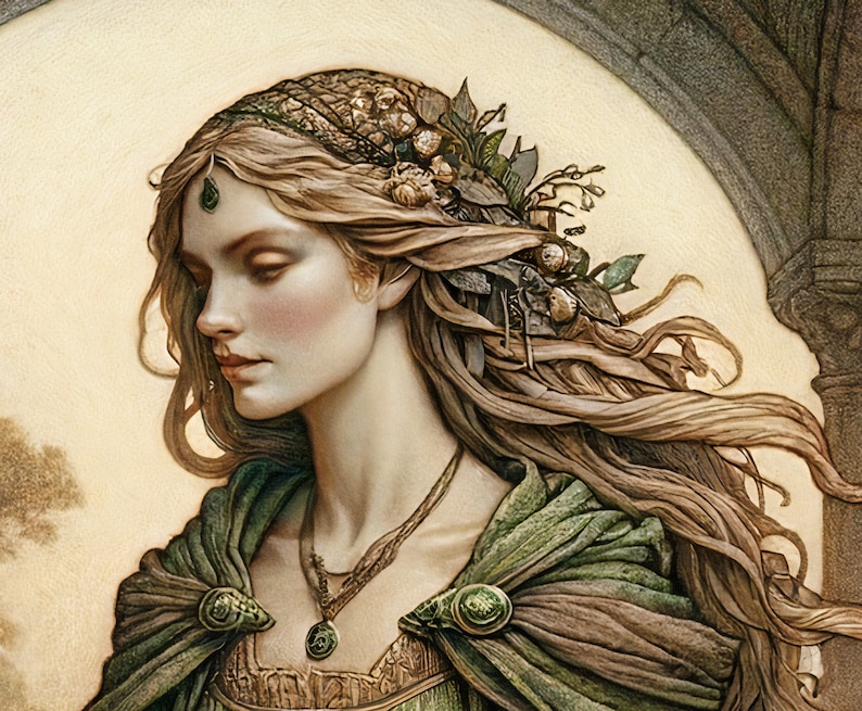 Cerridwen, Mythical Welsh Witch, Goddess Enchantress From Folklore ...