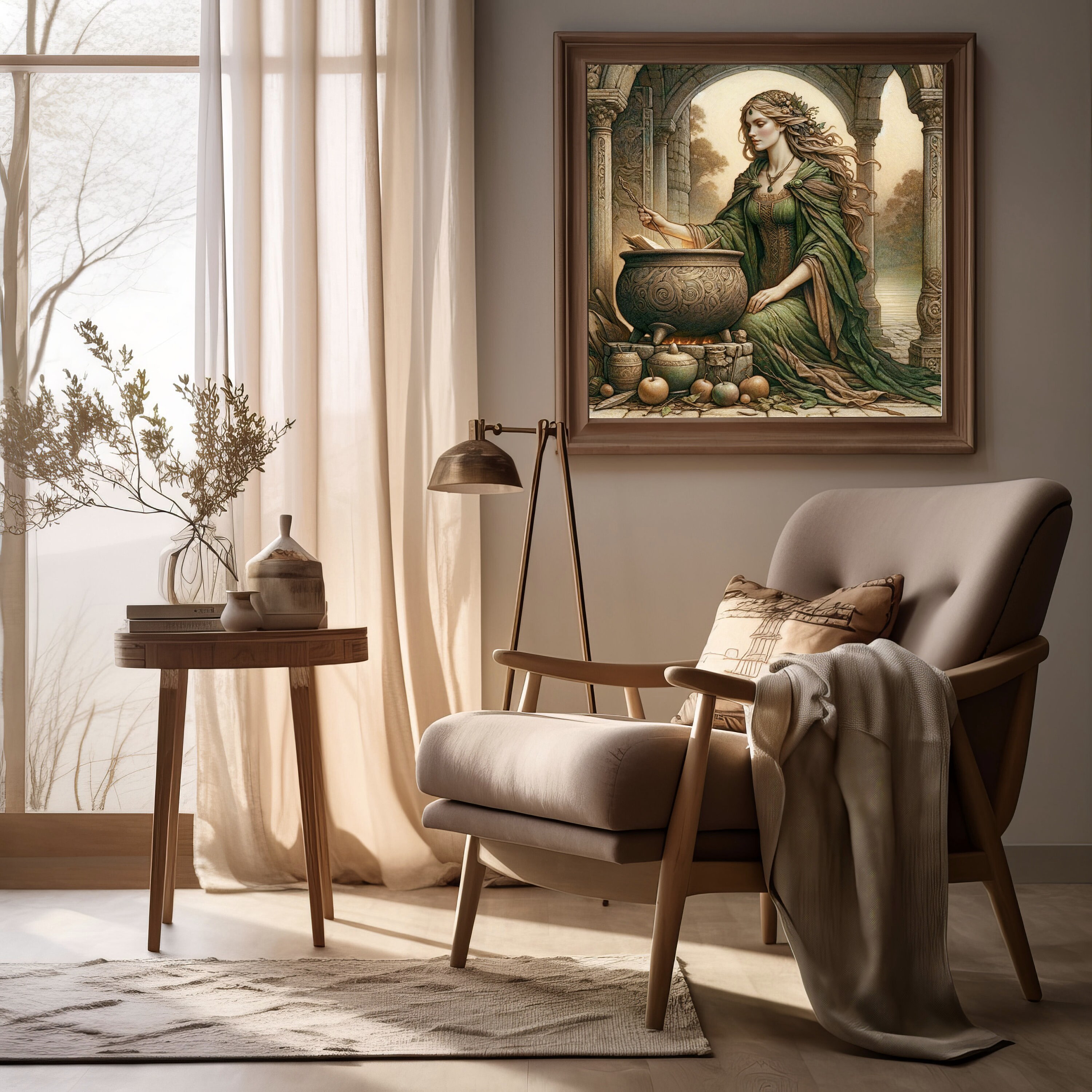 Cerridwen, Mythical Welsh Witch, Goddess Enchantress From Folklore ...