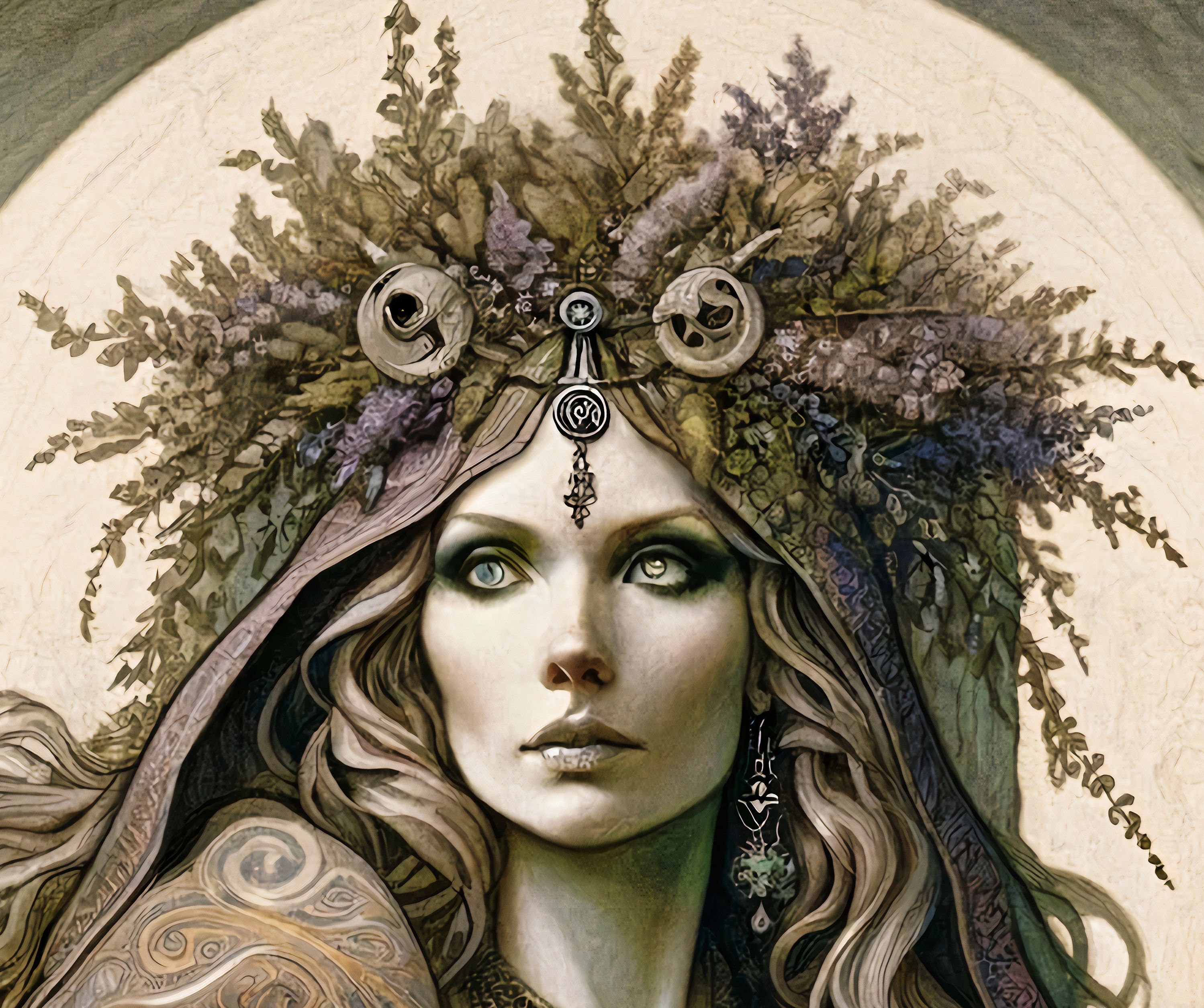 Morgan Le Fay, Mythical Enchantress, Goddess Witch From Folklore ...