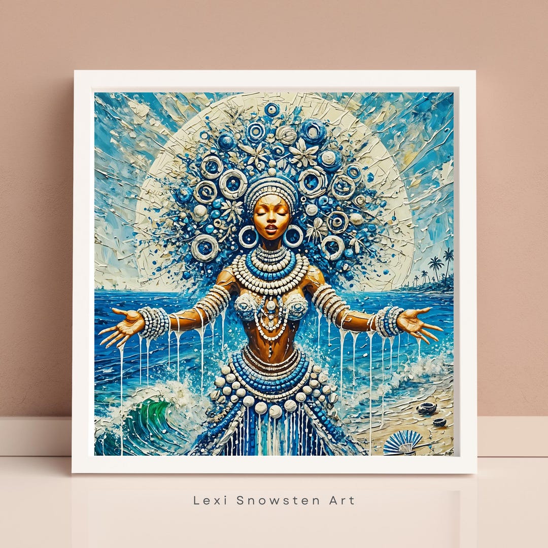 Yemoja, African Orisha Goddess of the Ocean and Motherhood ...
