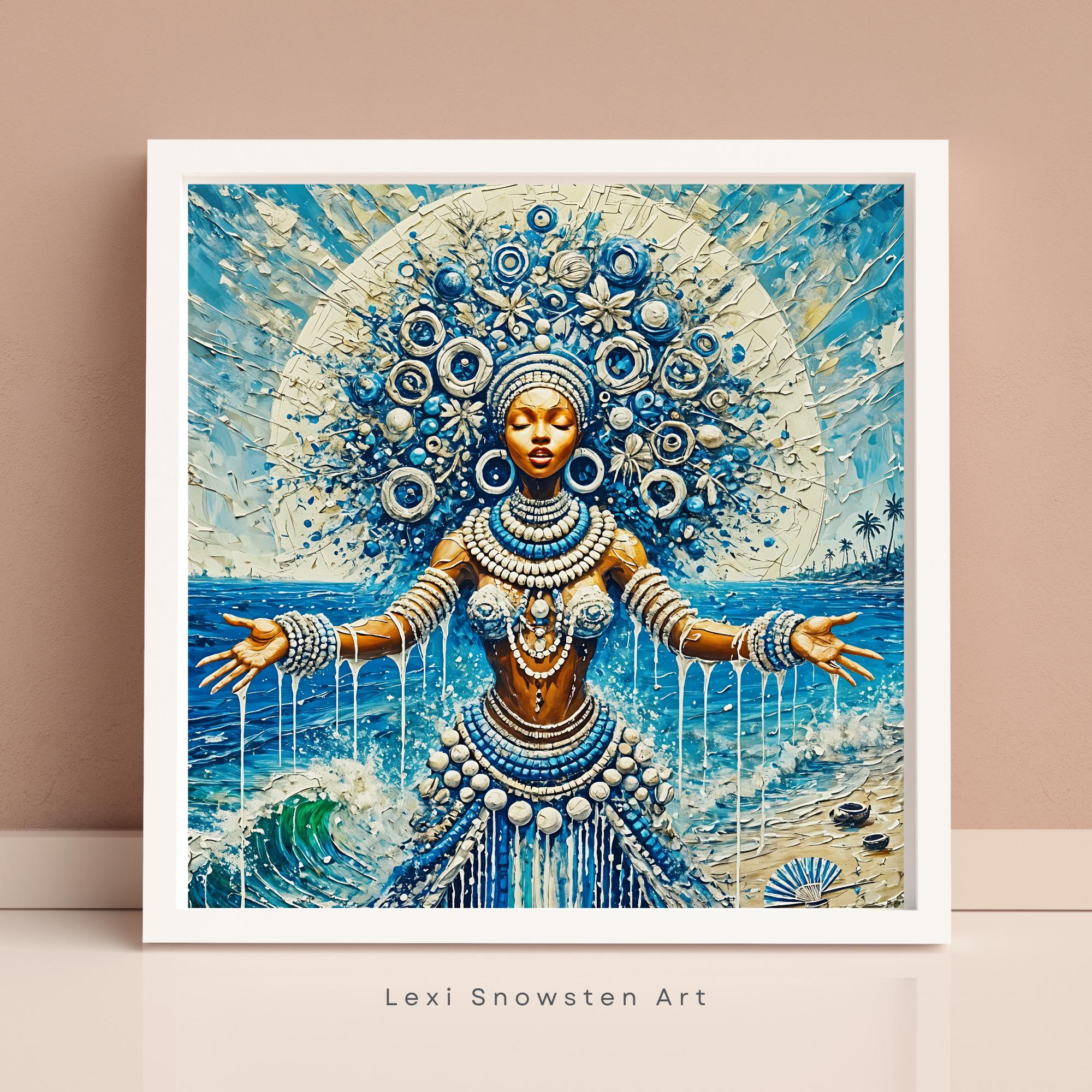 Yemoja, African Orisha Goddess of the Ocean and Motherhood ...