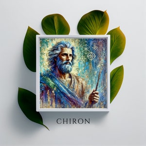 Chiron, Digital Art Print - Greek Centaur and Wise Mentor, Artwork in ...