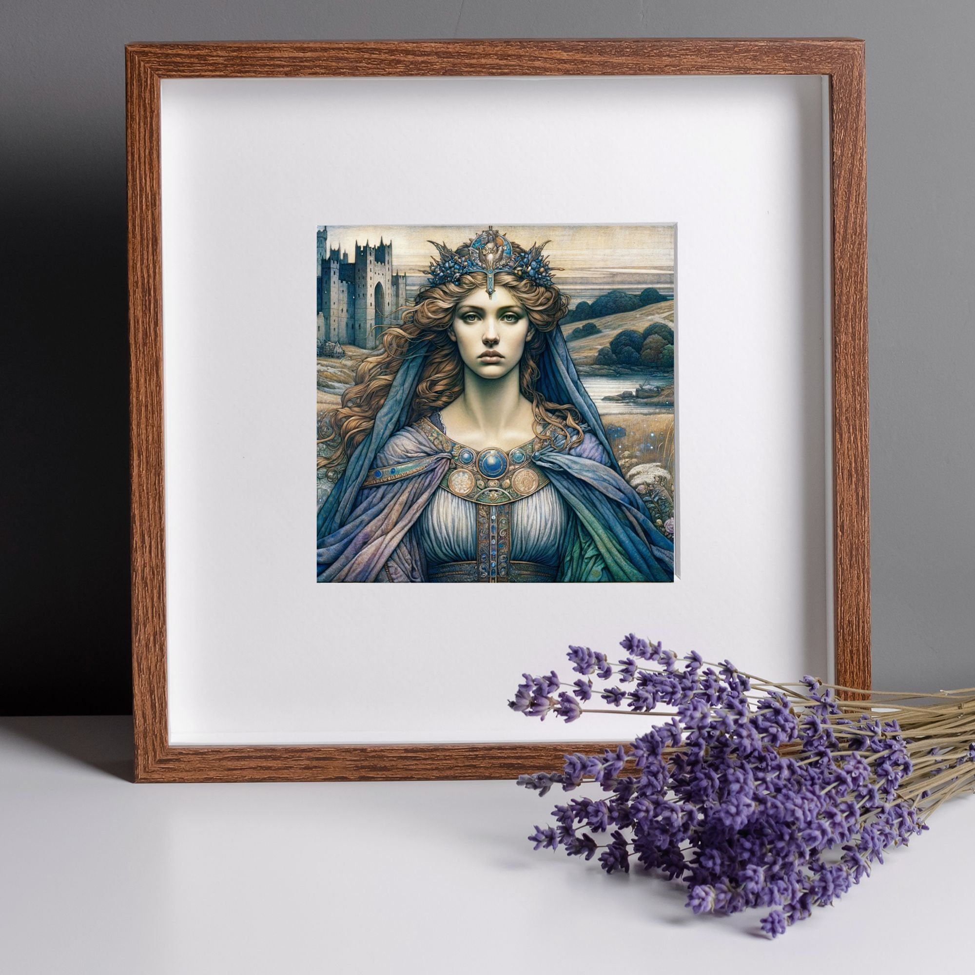 Branwen, Mythical Welsh Goddess: Digital Download, Goddess From Celtic ...