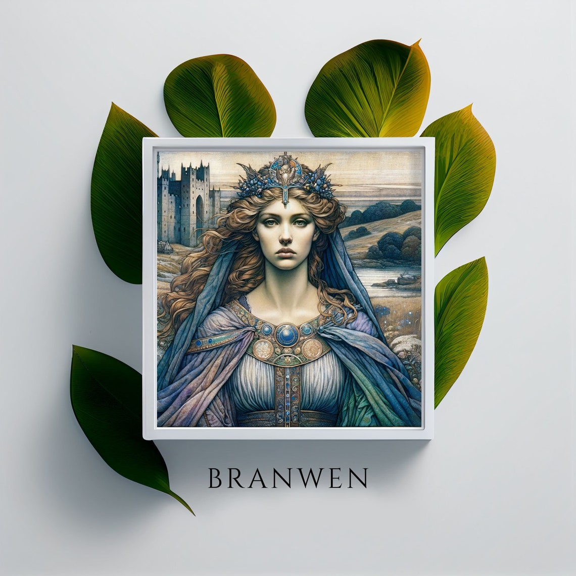 Branwen, Mythical Welsh Goddess: Digital Download, Goddess From Celtic ...