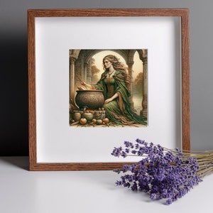 Cerridwen, Mythical Welsh Witch, Goddess Enchantress From Folklore ...