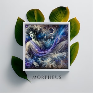 Morpheus, Digital Art Print - Greek God of Dreams, Artwork in an ...