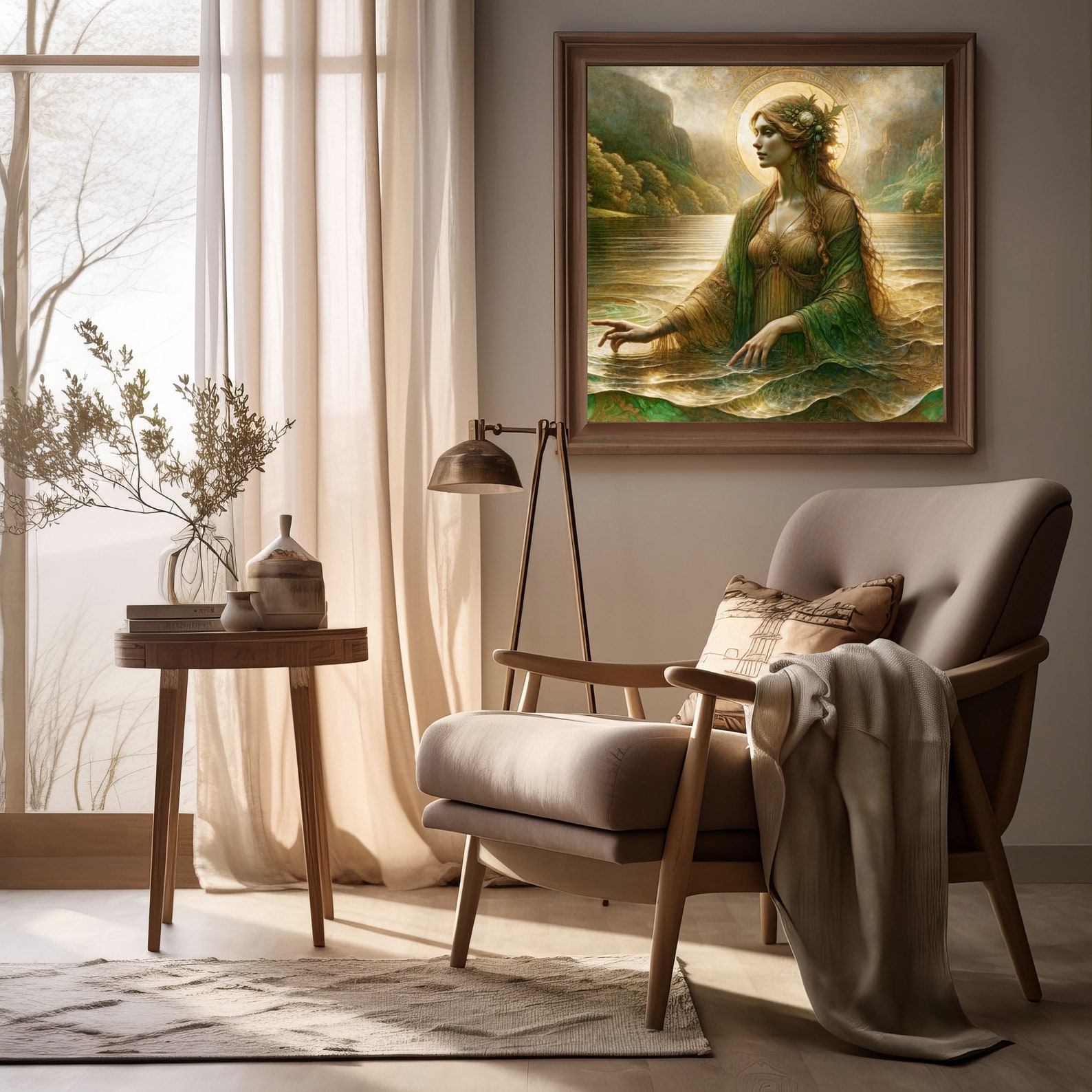 The Lady of the Lake, Mythical Goddess, Celtic Enchantress From ...