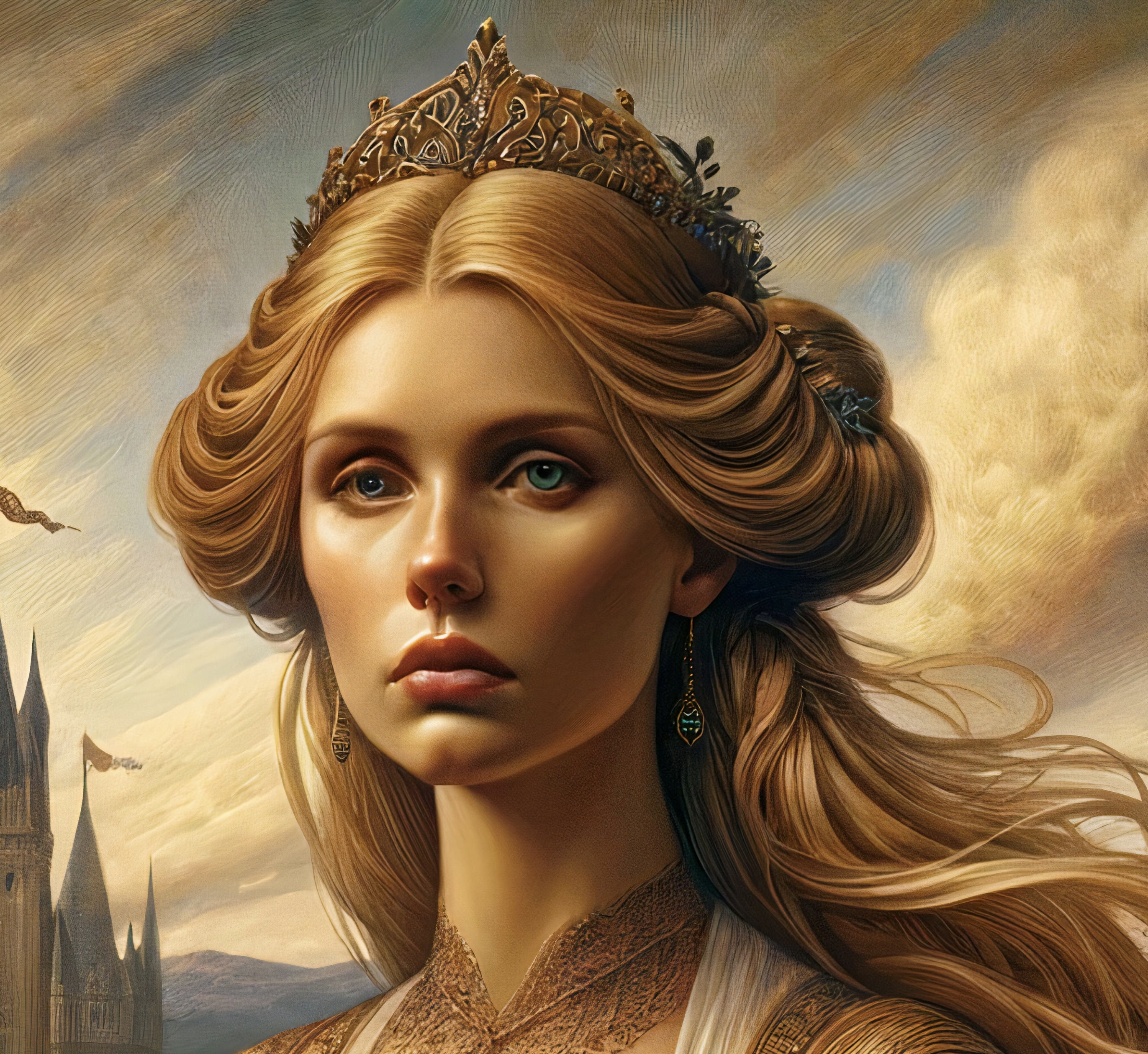 Queen Guinevere Mythical Goddess King Arthur Legend From Folklore