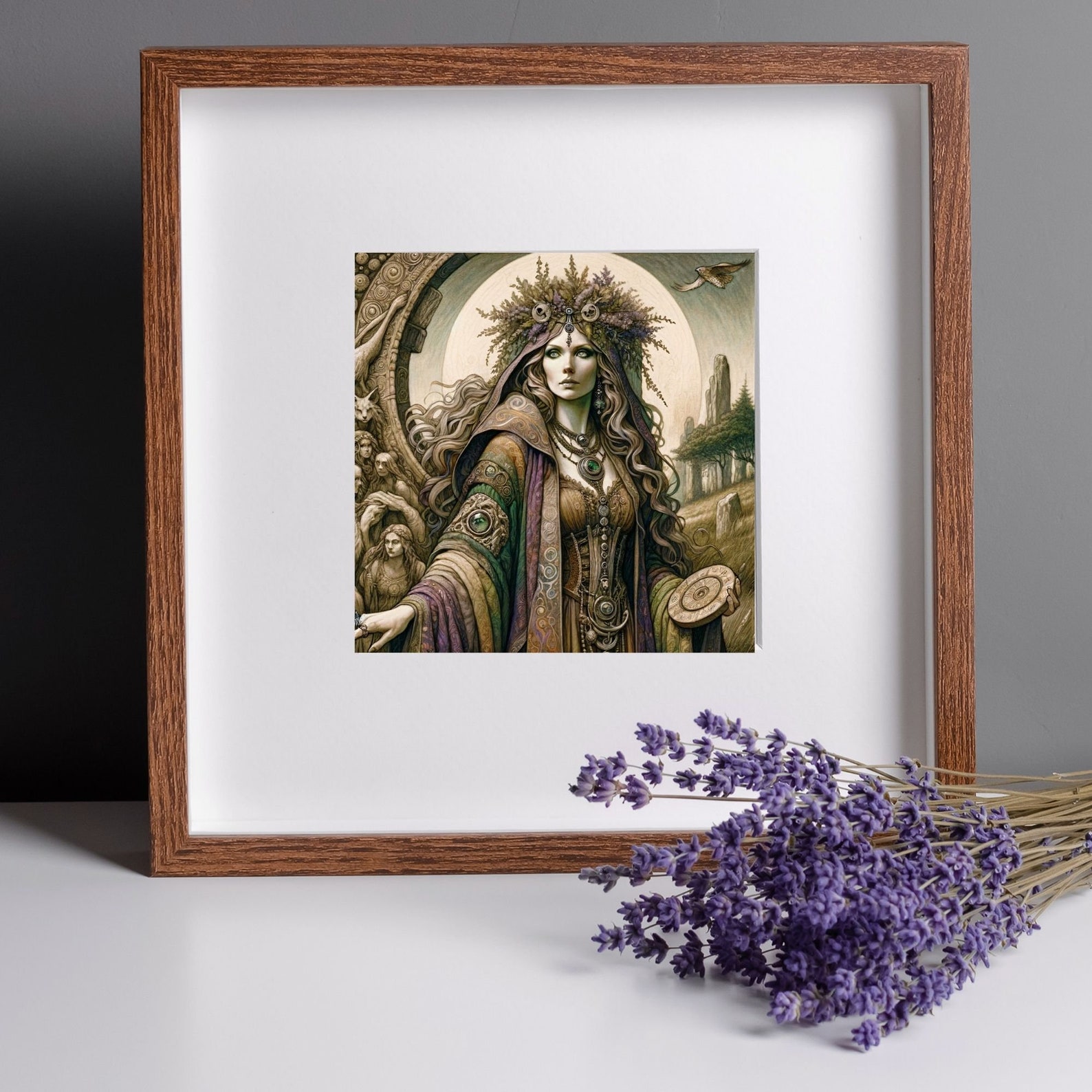 Morgan Le Fay, Mythical Enchantress, Goddess Witch From Folklore ...