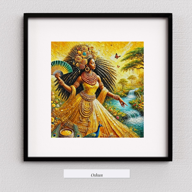 Oshun, African Orisha Goddess of Love, Fertility, and Rivers ...