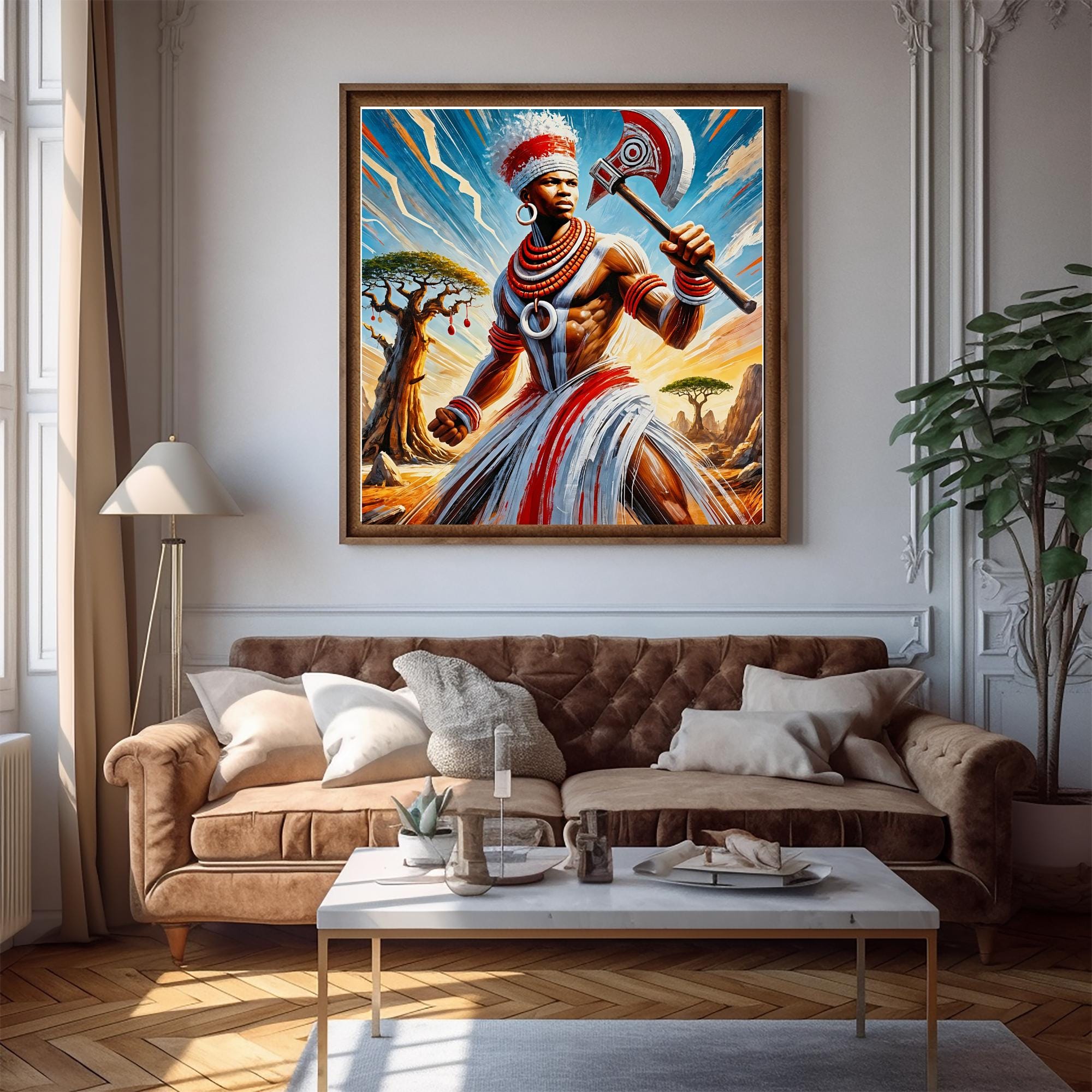 Shango, African Orisha God of Thunder, Fire, and Justice – Afrocentric ...