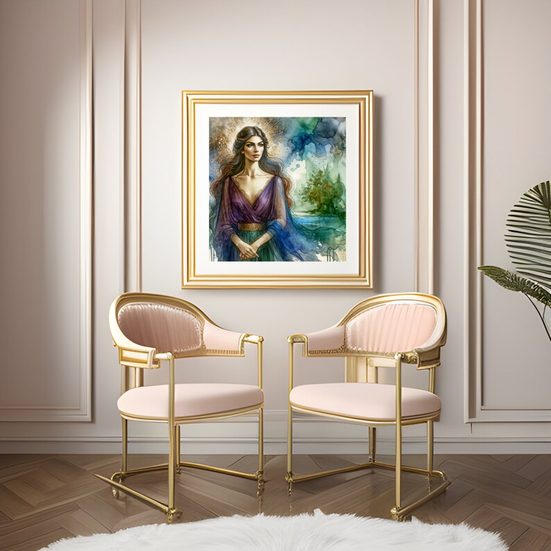 Circe, Digital Art Print - Greek Enchantress of Magic and ...