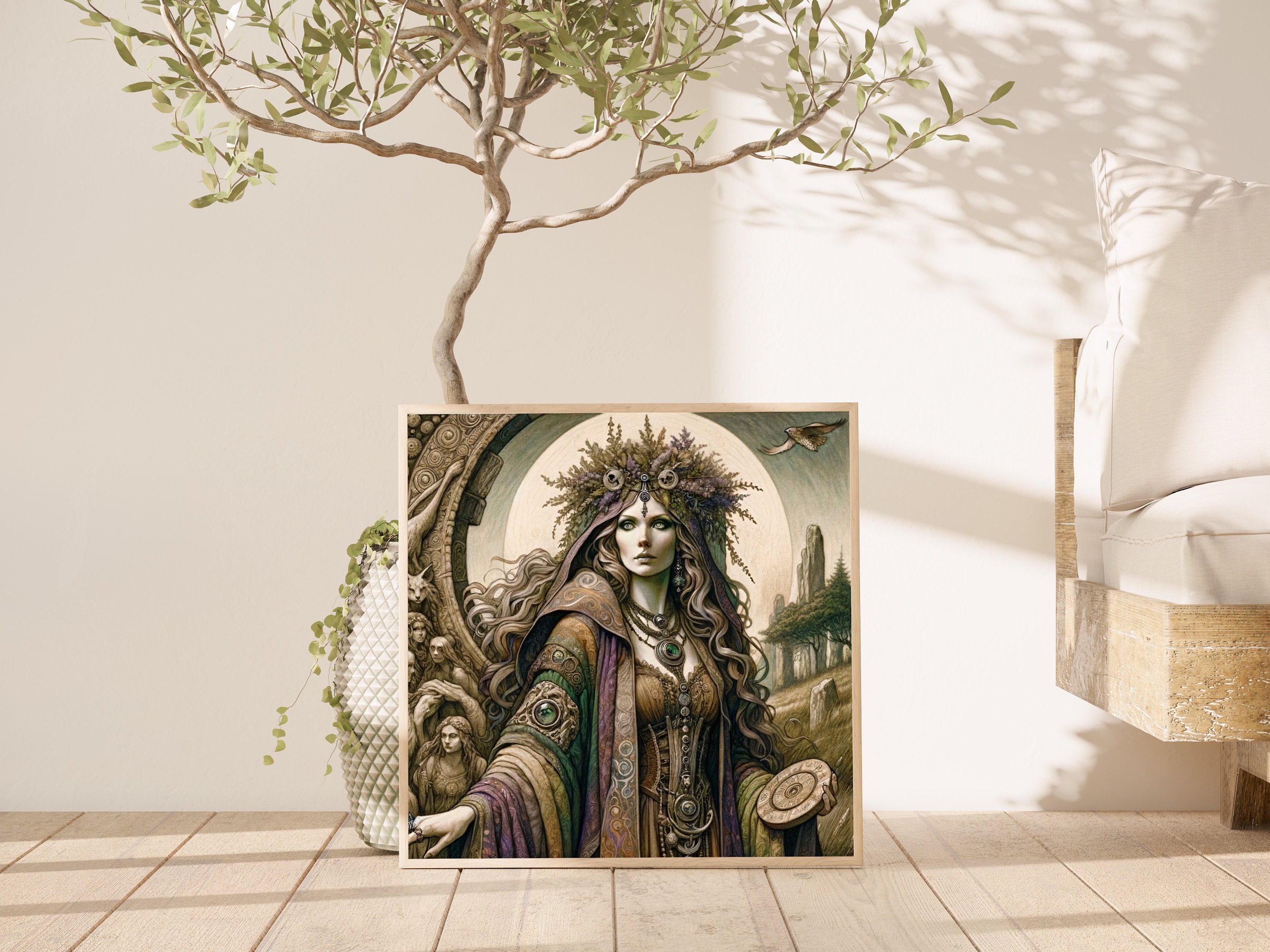 Morgan Le Fay, Mythical Enchantress, Goddess Witch From Folklore ...