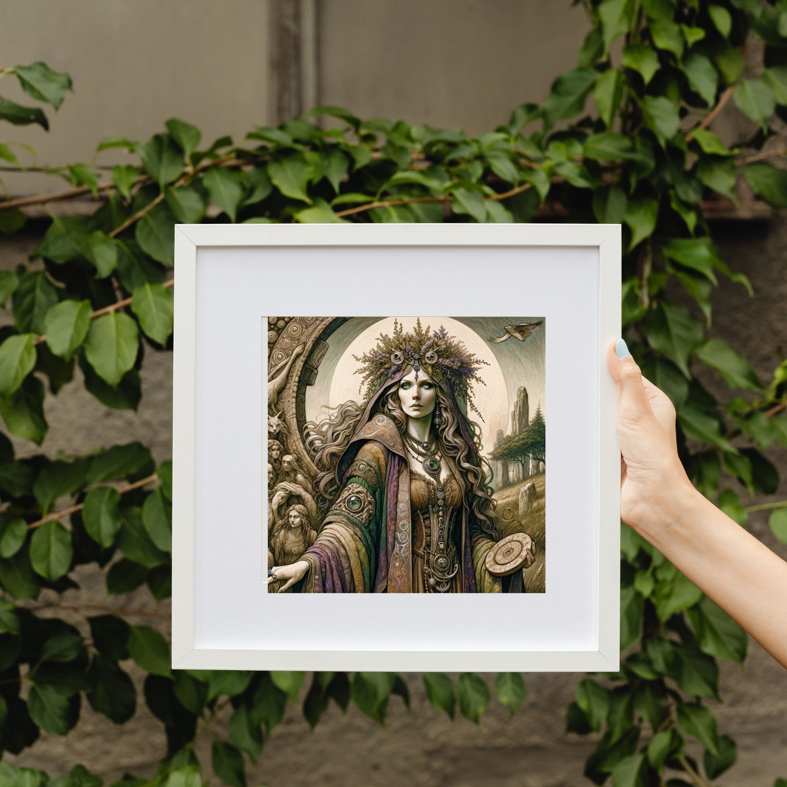 Morgan Le Fay, Mythical Enchantress, Goddess Witch From Folklore ...