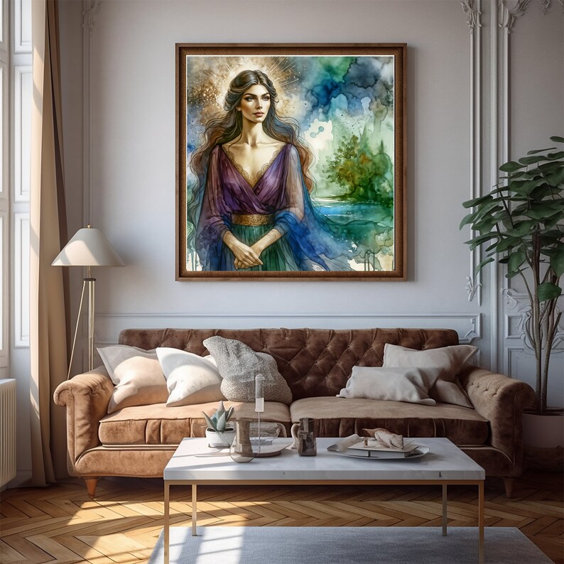 Circe, Digital Art Print - Greek Enchantress of Magic and ...