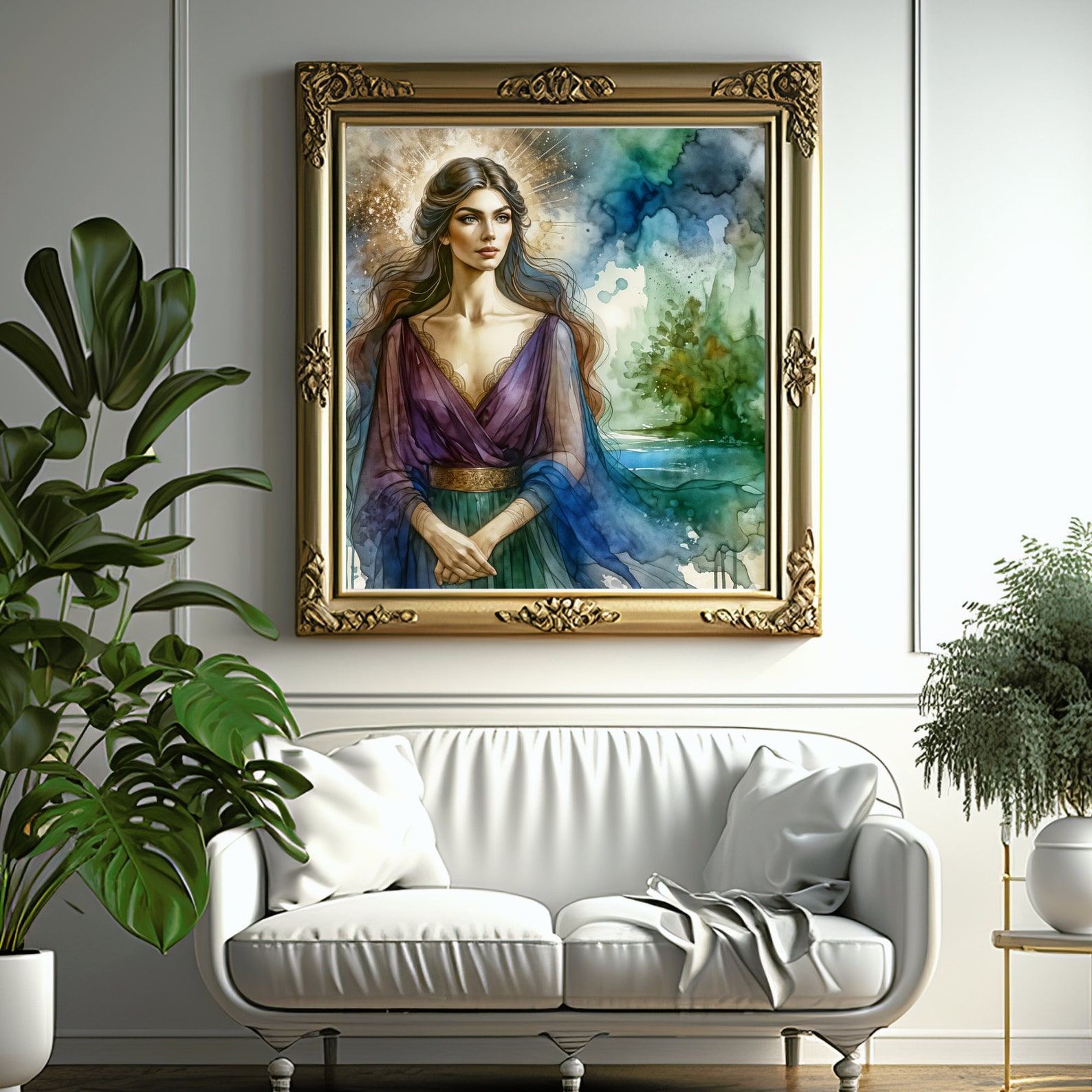Circe, Digital Art Print - Greek Enchantress of Magic and ...