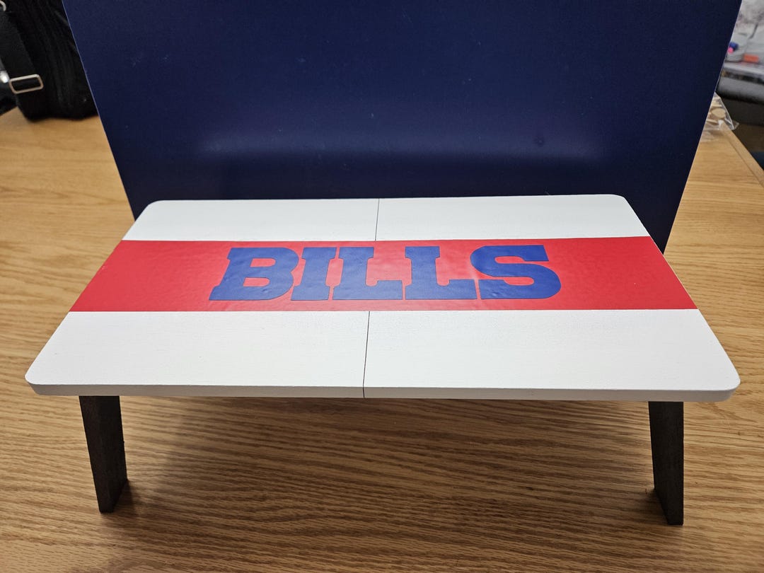 Buffalo Bills Folding Tabletop Table - Etsy