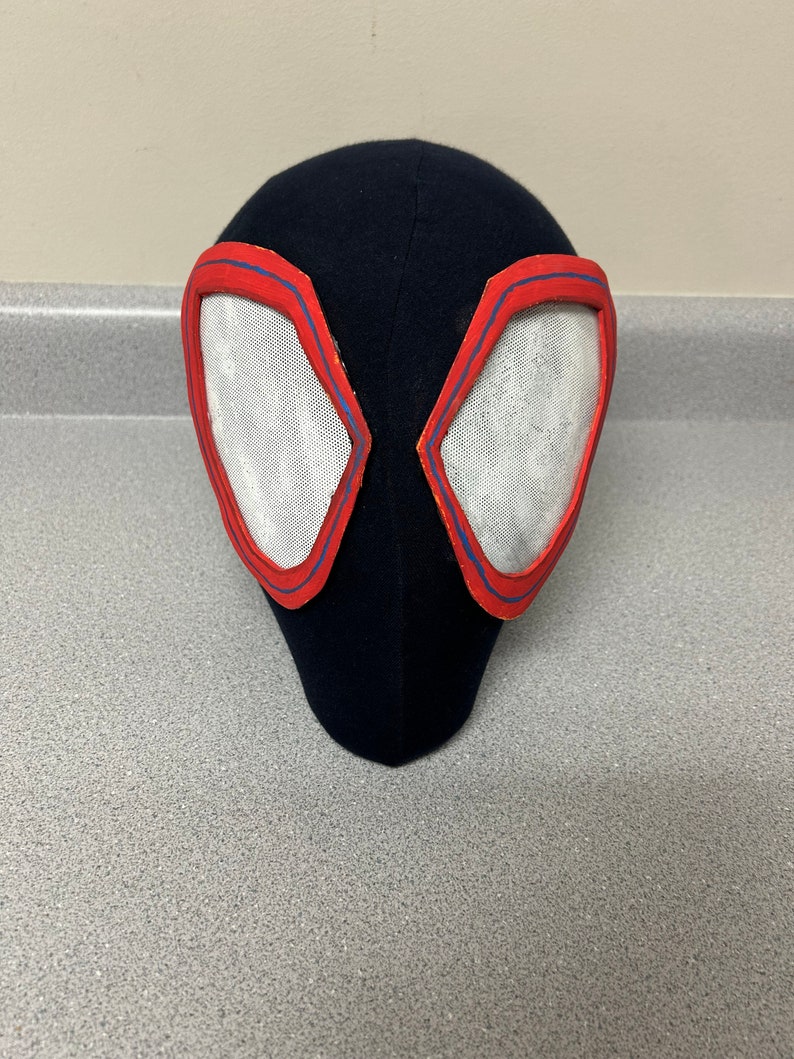 Spider-man Across the Spider-verse Miles Morales Mask - Etsy