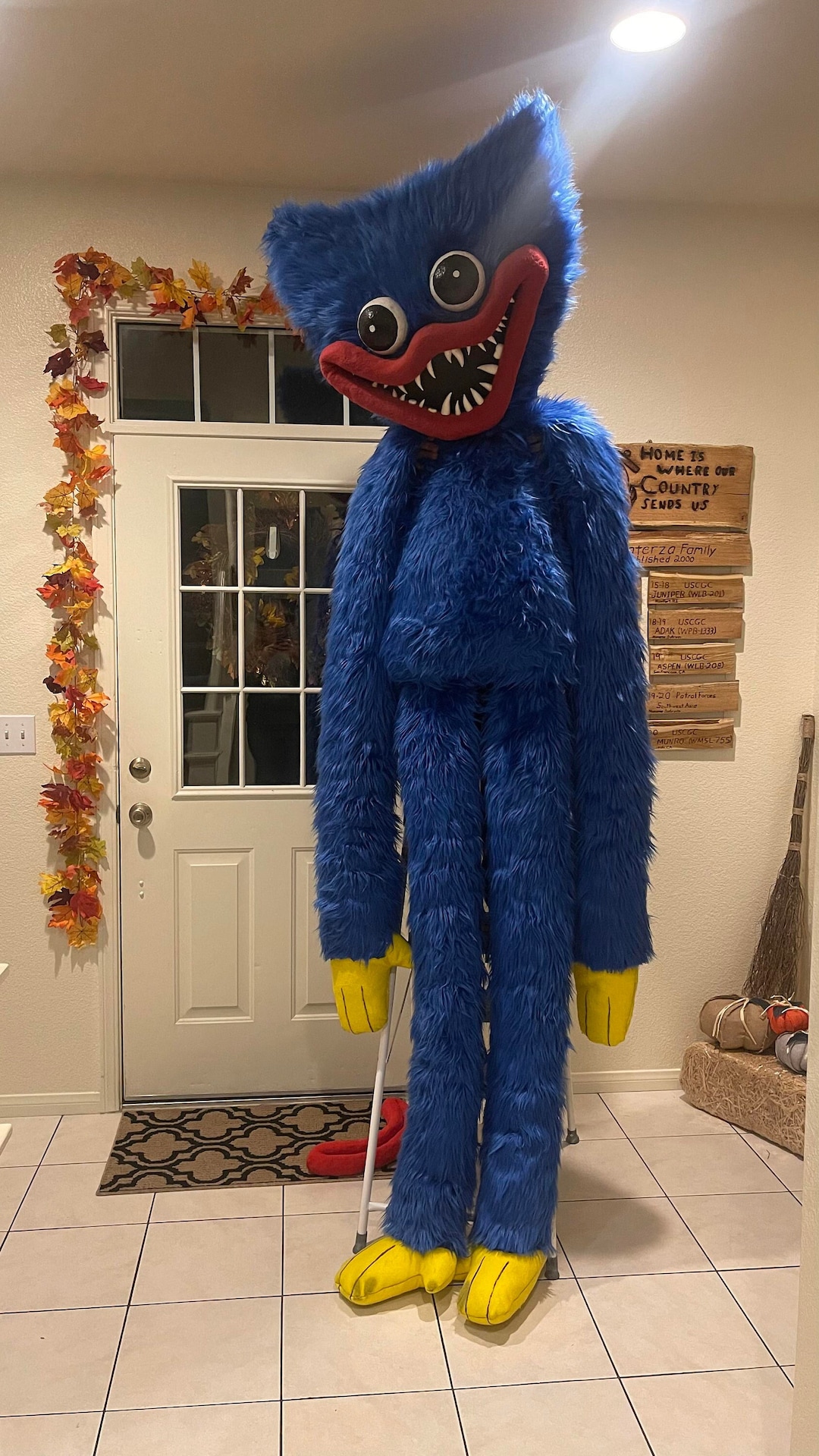 Poppy Playtime 9 FT Life-size Huggy Wuggy Plush - Etsy