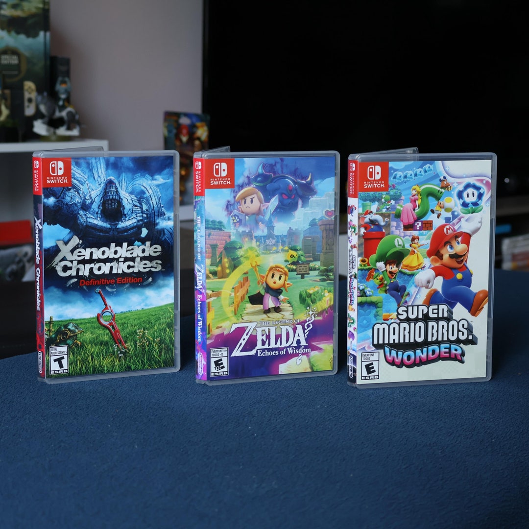 Nintendo Switch Spines - Custom Made - Etsy