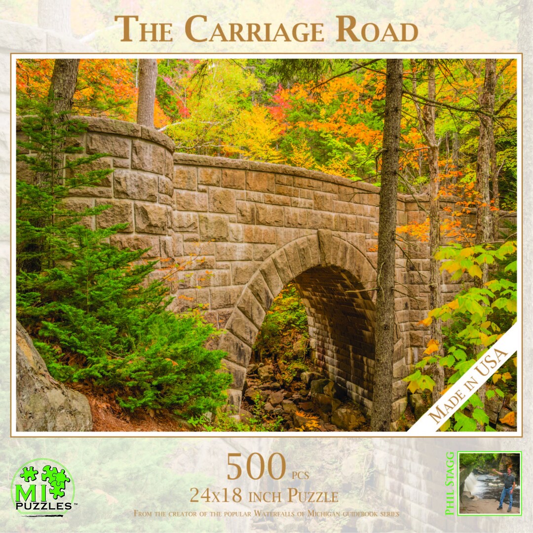 The Carriage Road - 500 Piece Jigsaw Puzzle - MI Puzzles by Phil Stagg ...