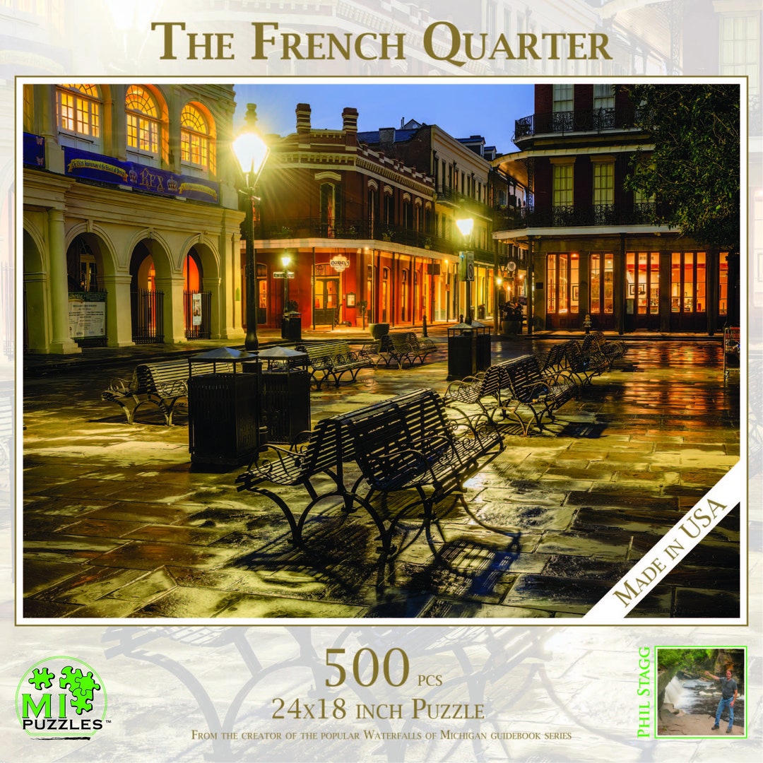 The French Quarter - 500 Piece Jigsaw Puzzle - MI Puzzles by Phil Stagg ...