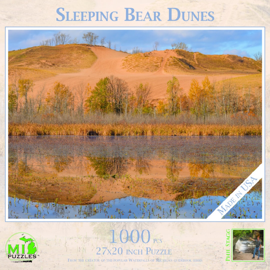 Sleeping Bear Dunes - 1000 Piece Jigsaw Puzzle - MI Puzzles by Phil ...