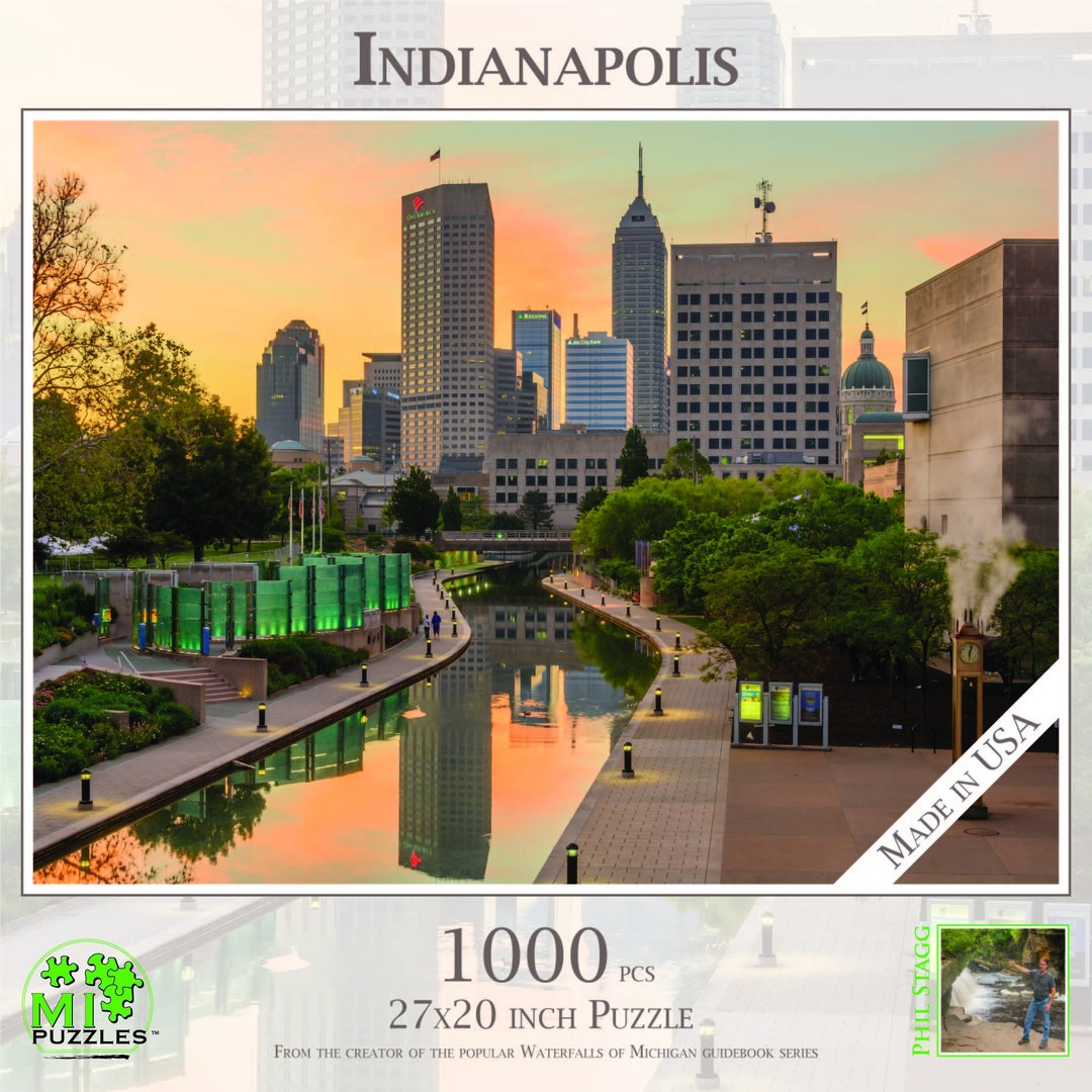 Indianapolis - 1000 Piece Jigsaw Puzzle - MI Puzzles by Phil Stagg ...