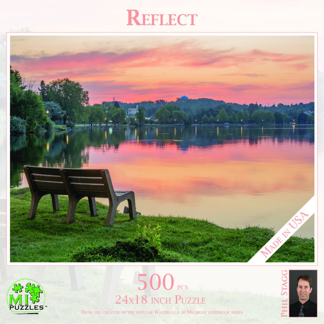 Reflect 500 Piece Jigsaw Puzzle MI Puzzles by Phil Stagg Photography - Etsy