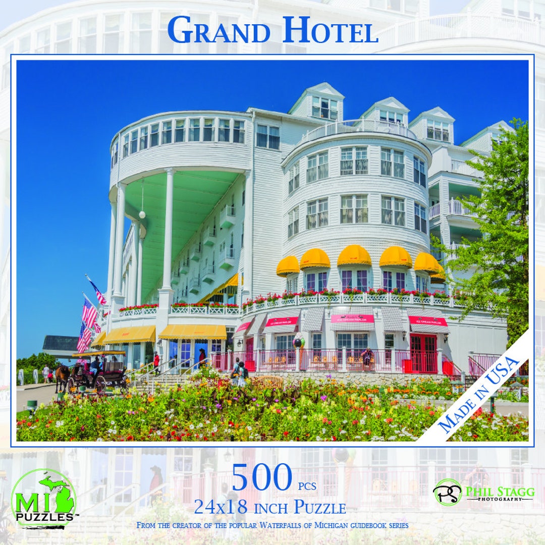 Grand Hotel - 500 Piece Jigsaw Puzzle - MI Puzzles by Phil Stagg ...
