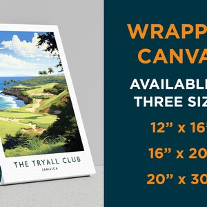 The Tryall Club Golf Course Poster Print Wall Art Jamaica Print Framed ...