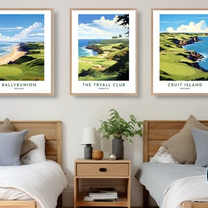 The Tryall Club Golf Course Poster Print Wall Art Jamaica Print Framed ...