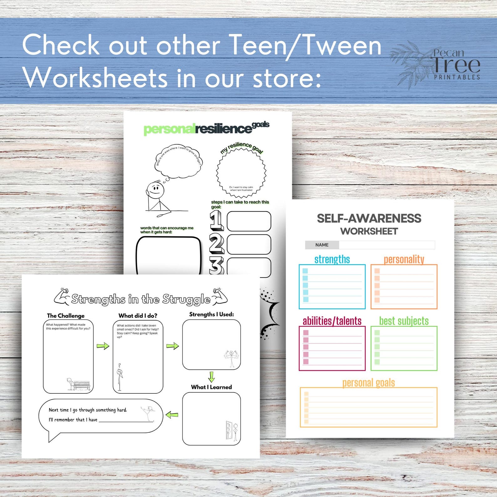 Printable Stress Response Map Worksheet for Teens and Tweens, Stress ...