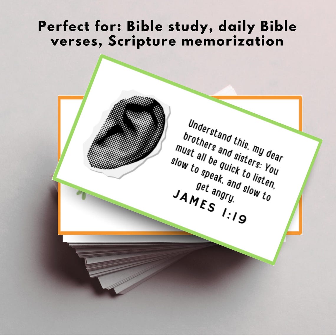 Printable Scripture Cards for Kids Set of 130+ Bible Verses for ...