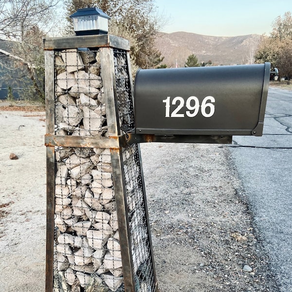 Rustic Mailbox - Etsy