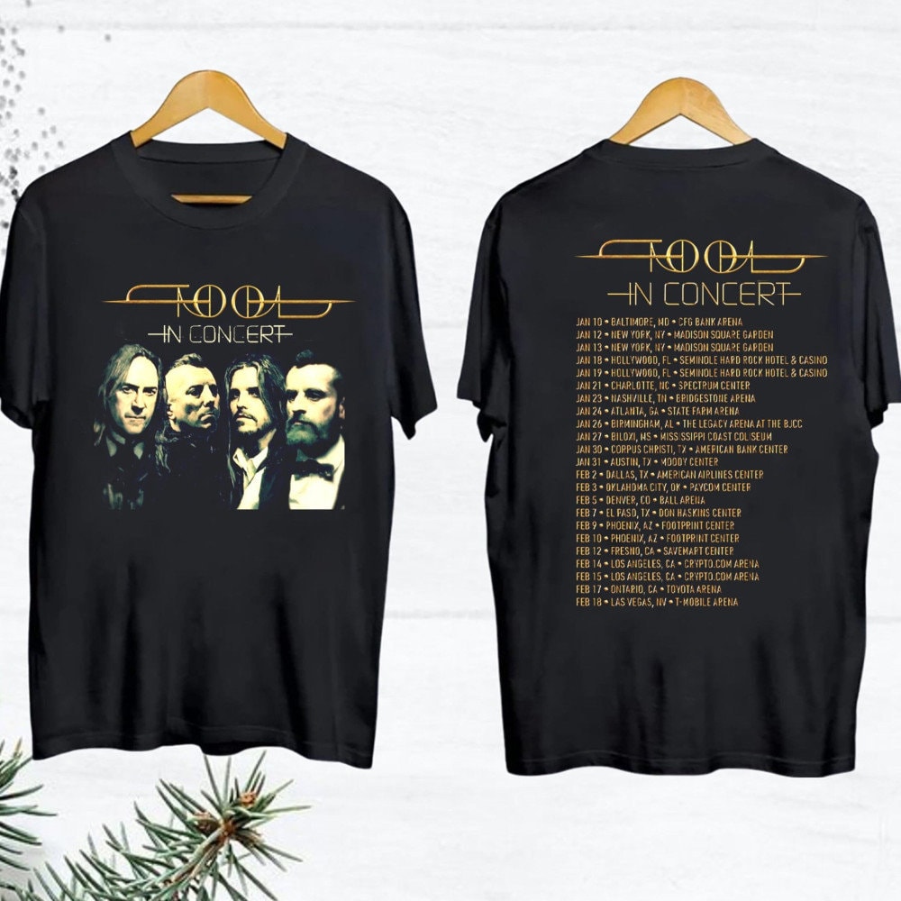 Tool in Concert Shirt, Tool Tour Merch 2024, Tool Tour 2024 T-Shirt ...