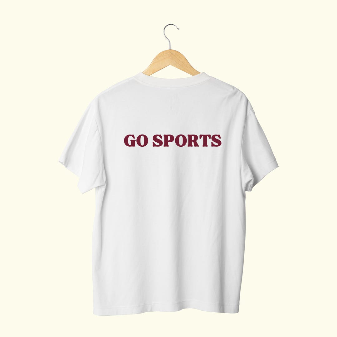 Go Sports. T-shirt - Etsy