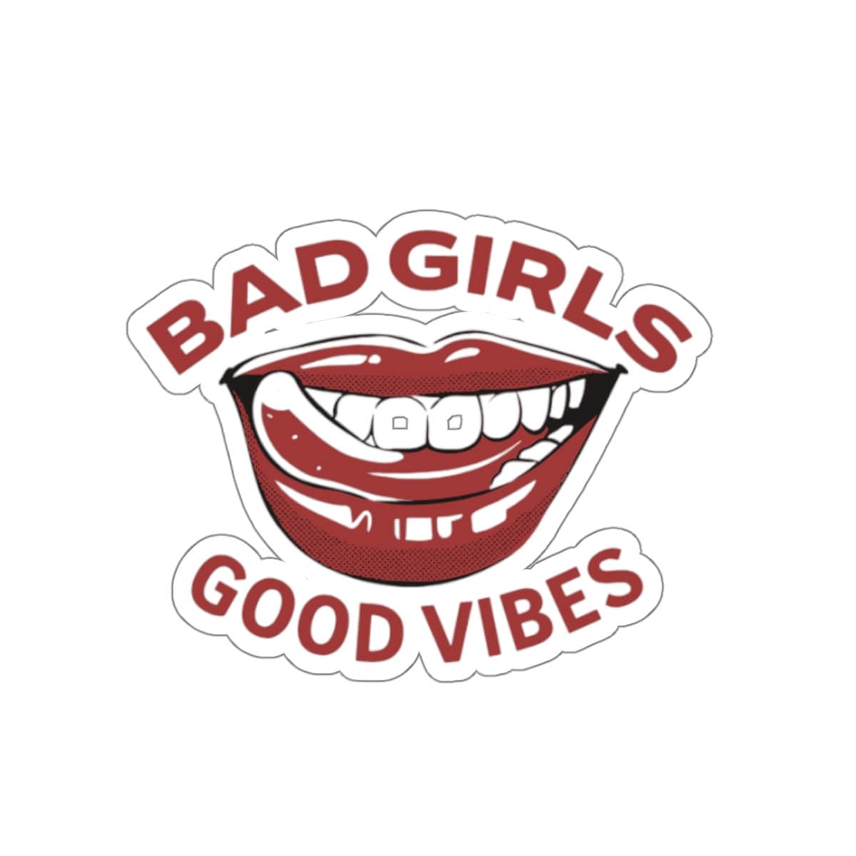 Car Sticker, Bad Girl Vinyl Stickers, Bad Girls Kiss-cut Stickers, Good ...