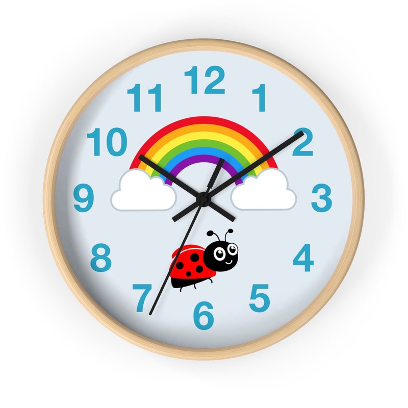 Ladybug Clock - Etsy